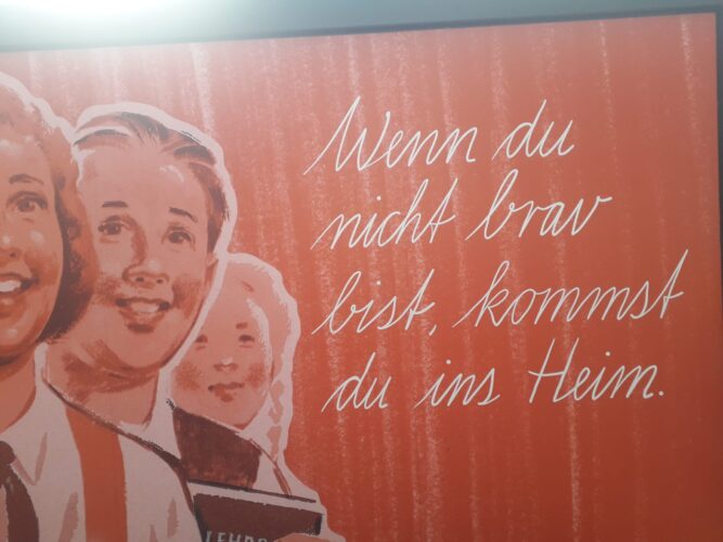 „Wenn du nicht brav bist, kommst du ins Heim“